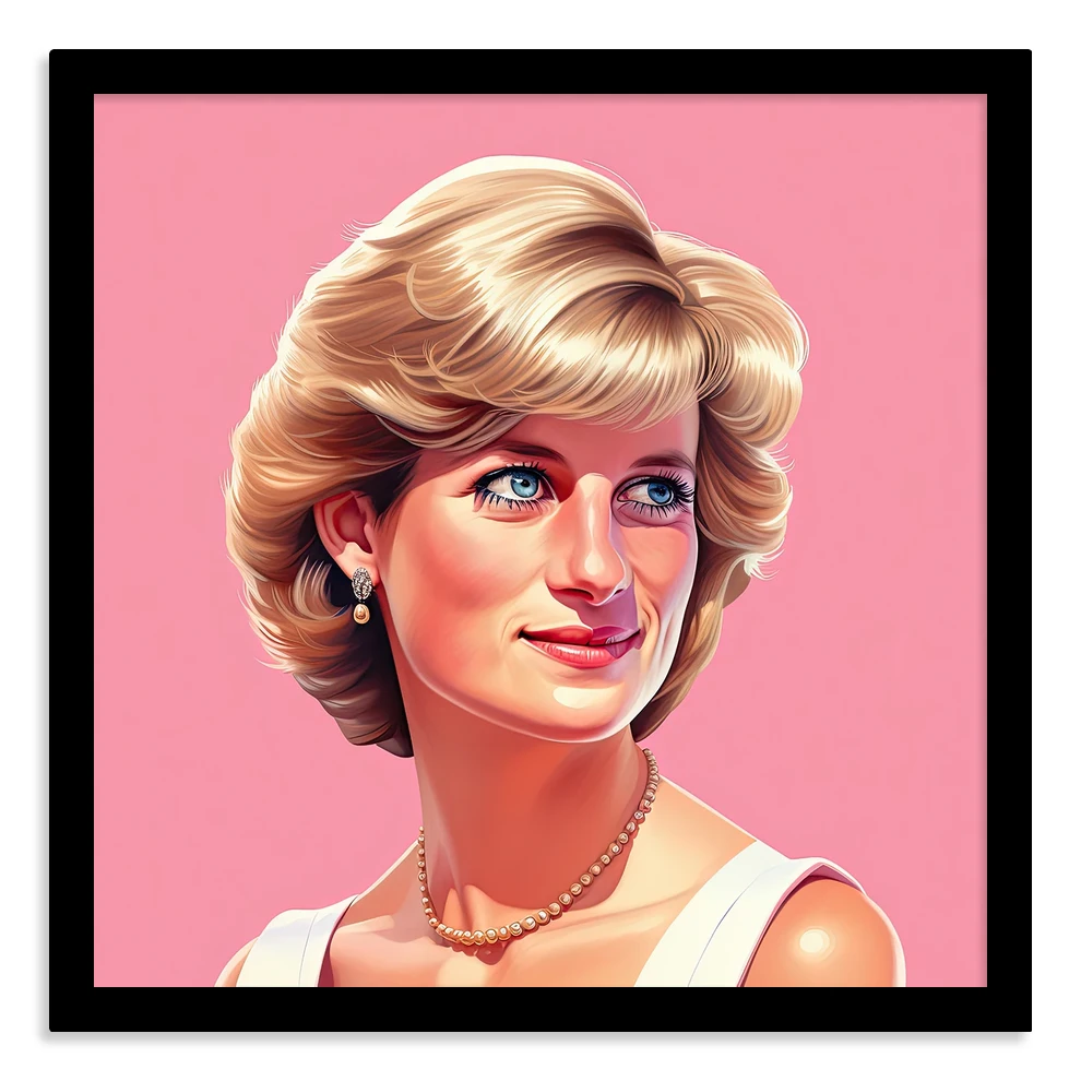 Princess Diana print – Plume Prints