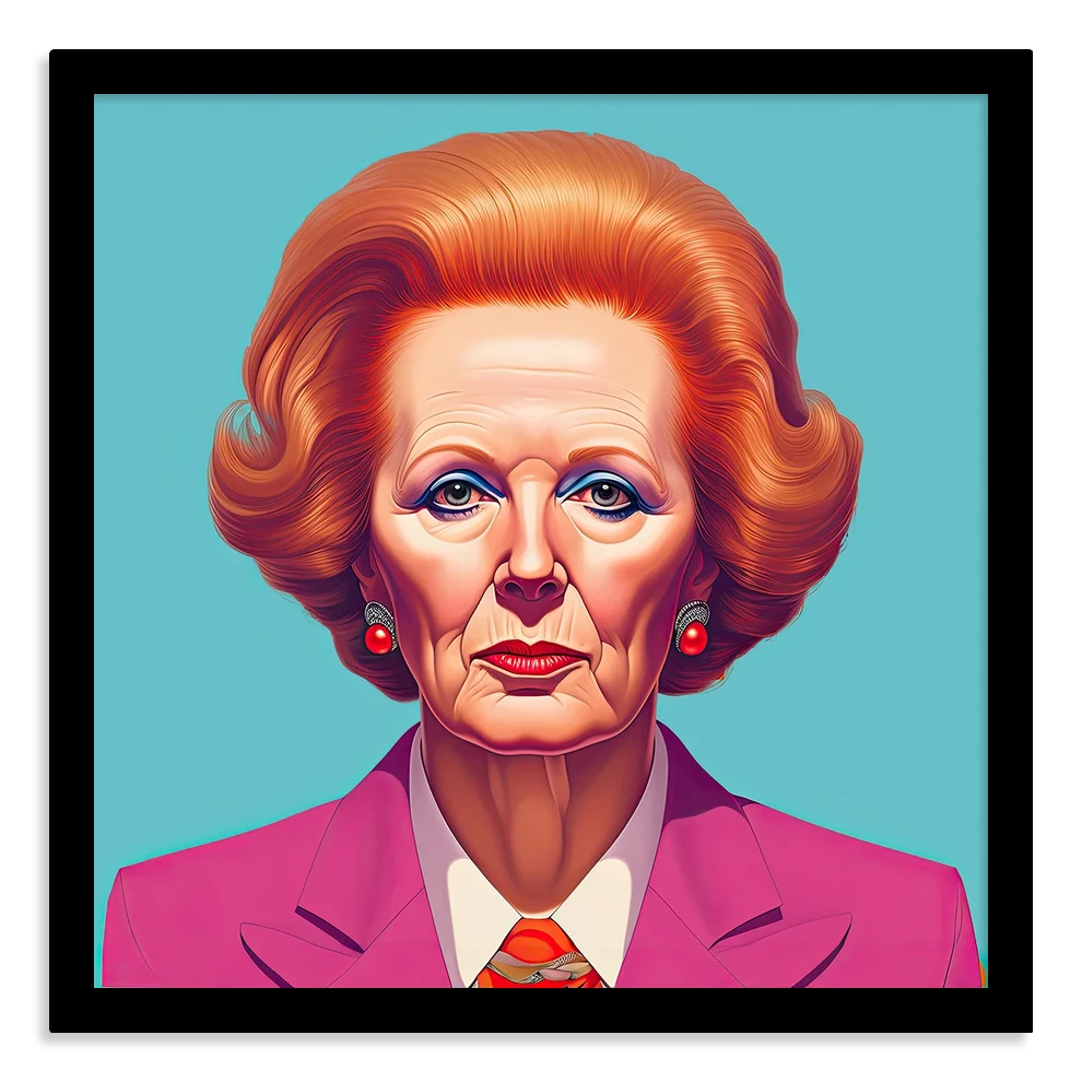 Margaret Thatcher print – Plume Prints
