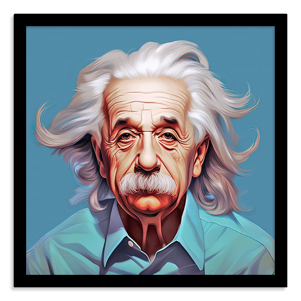 Albert Einstein print – Plume Prints