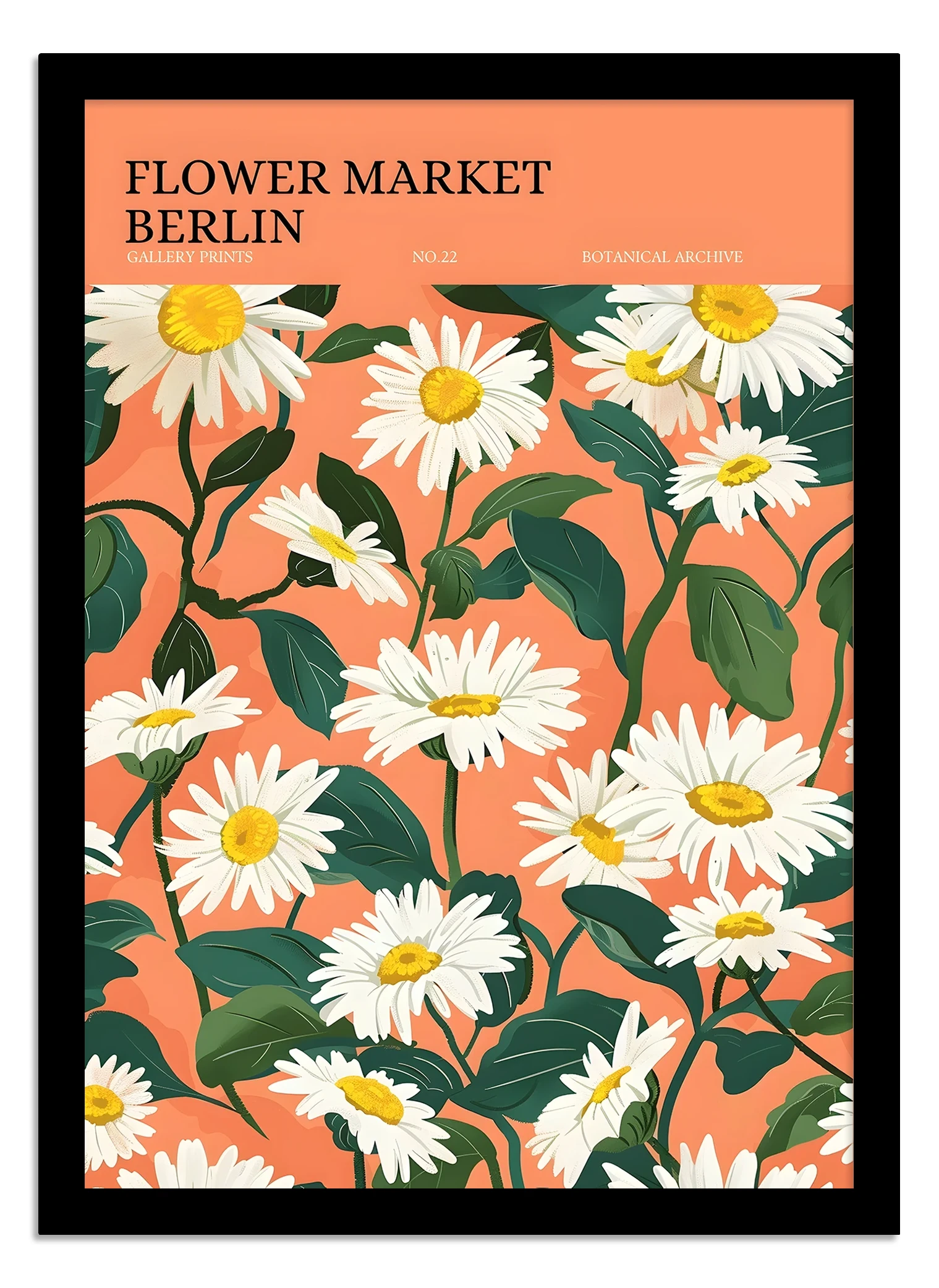 Berlin flower market print – Plume Prints