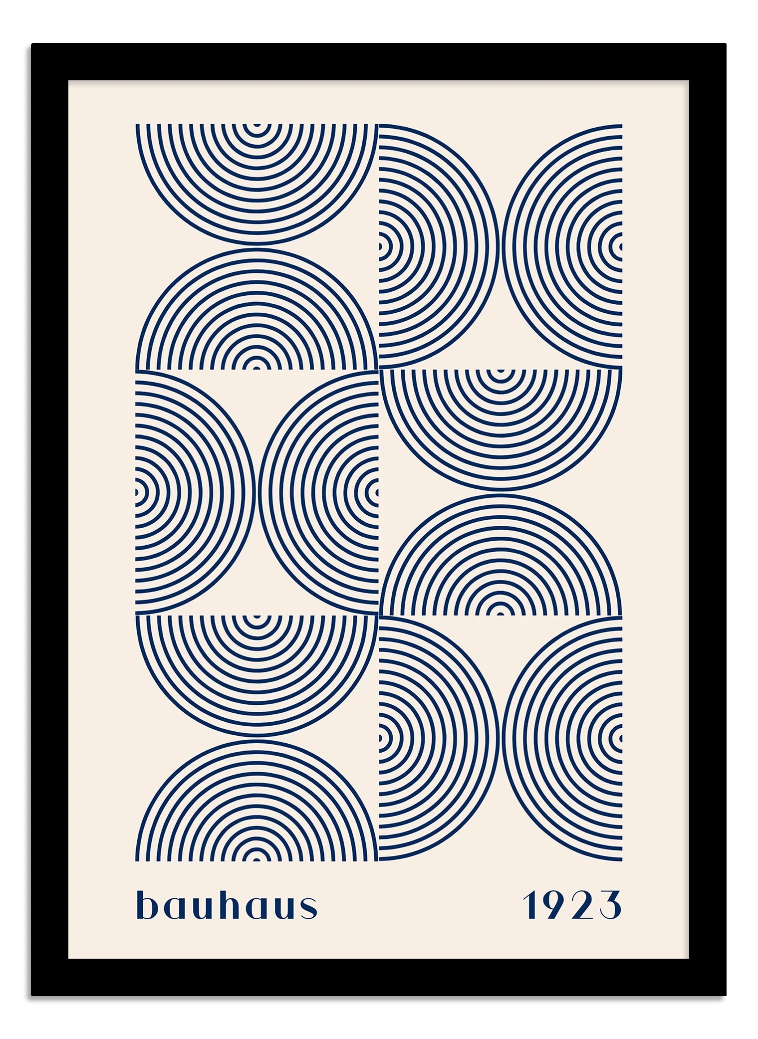 Bauhaus lines print – Plume Prints