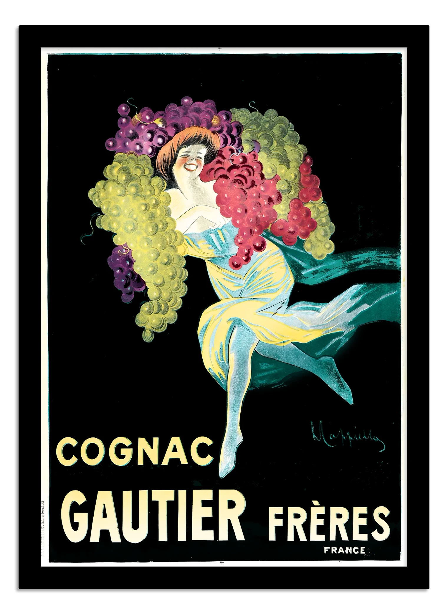 Cognac Gautier Freres print – Plume Prints