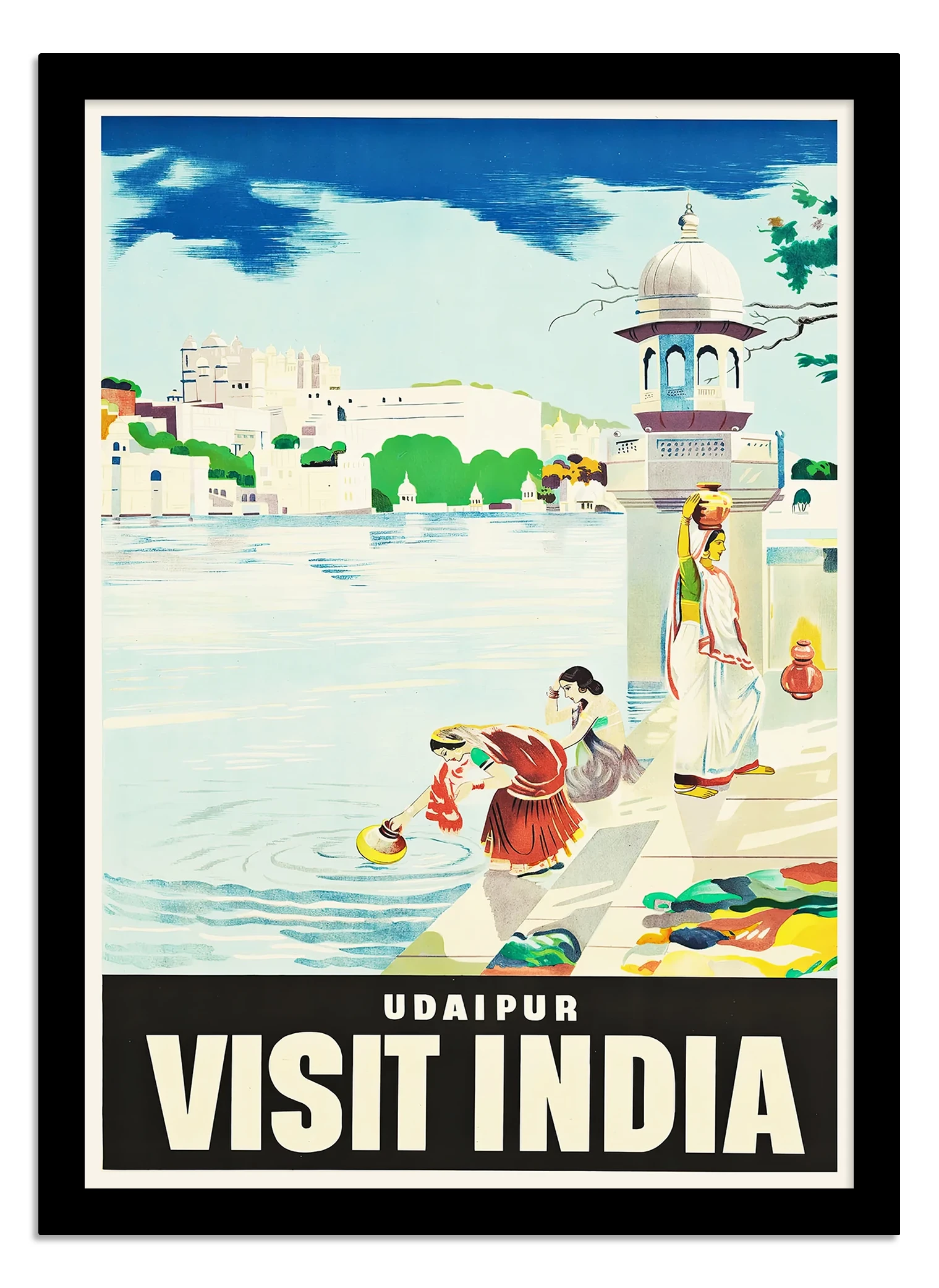 Visit India print – Plume Prints