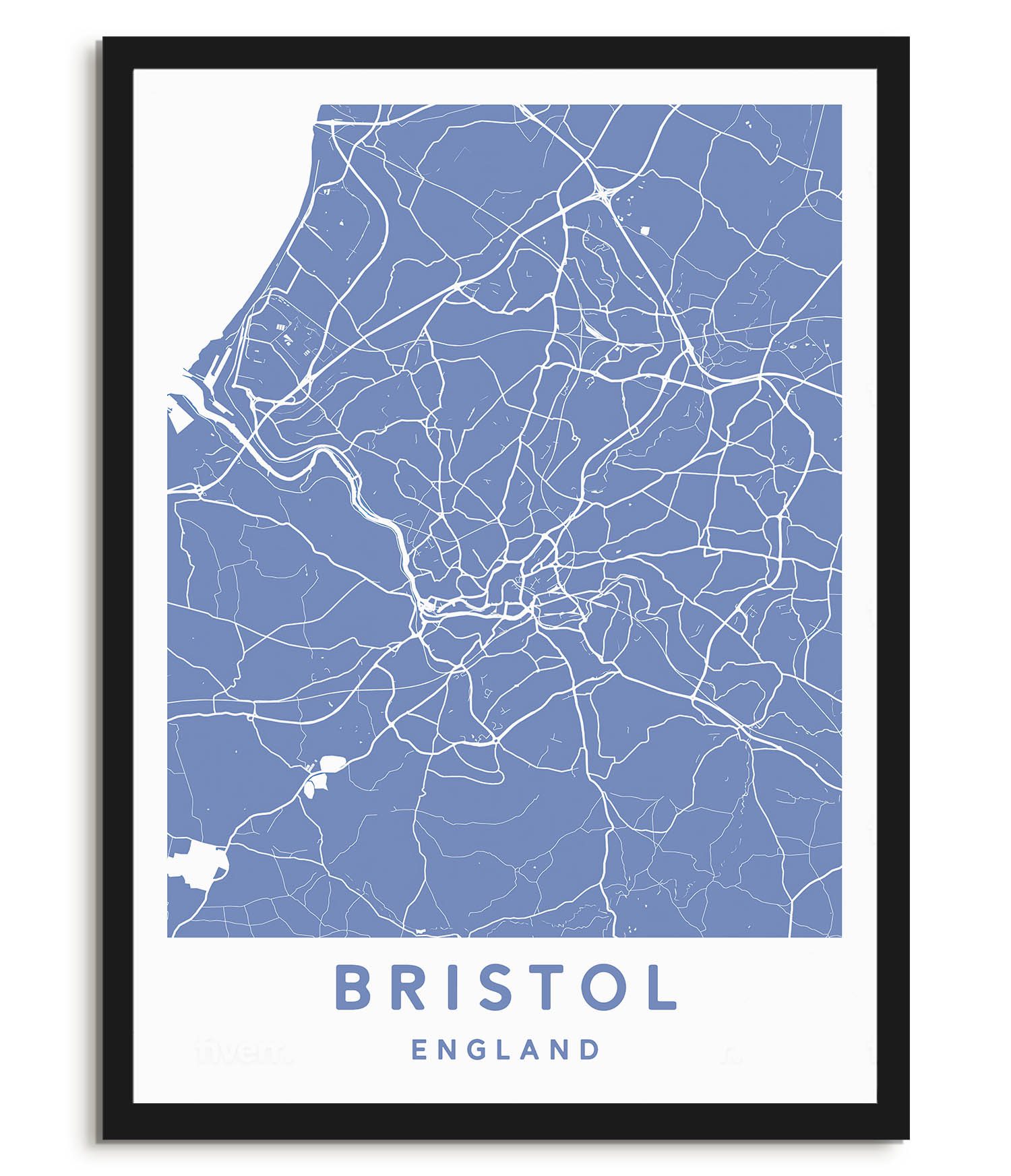 Bristol, England – Map – Plume