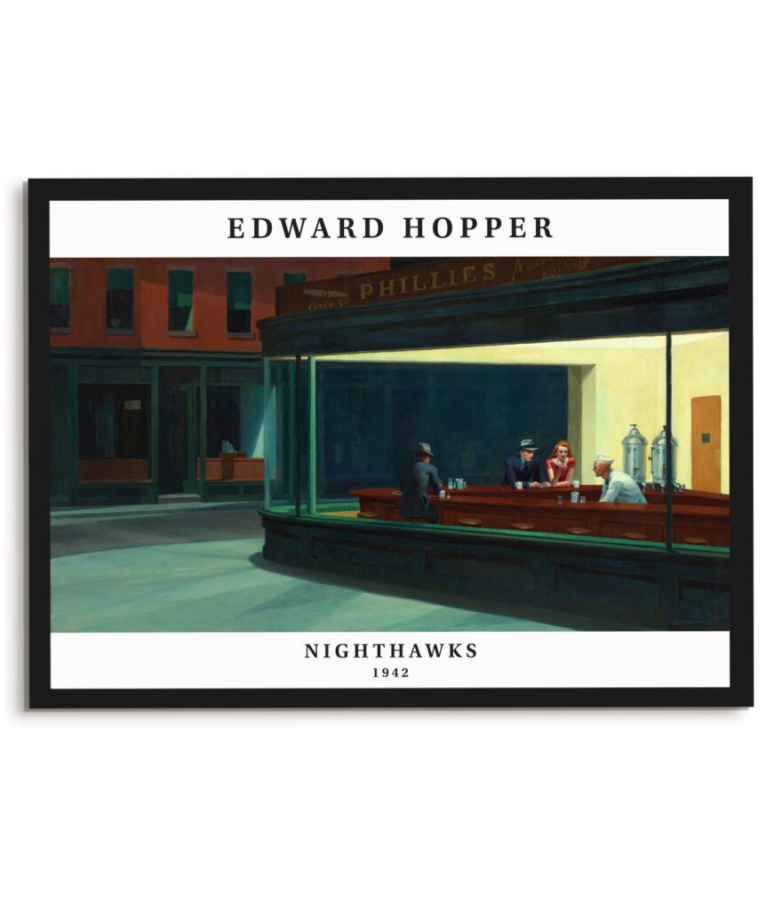 Nighthawks – Edward Hopper – Plume