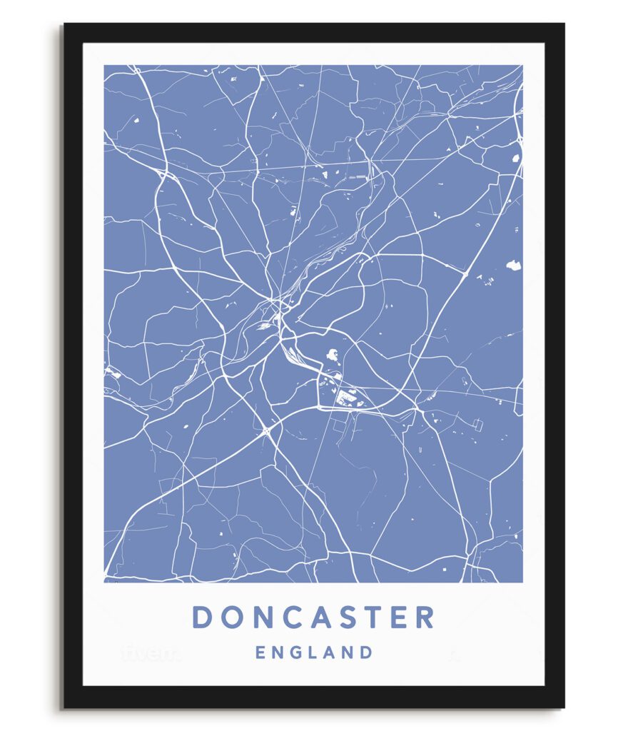 Doncaster, England – Map – Plume