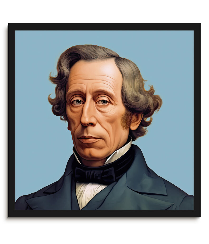 Hans Christian-Anderson – Famous faces – Plume